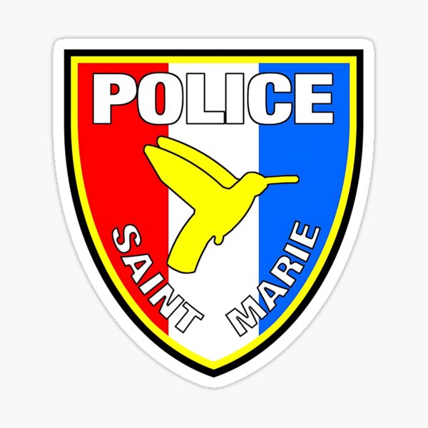 "Death In Paradise Honoré Saint Marie Police Badge TV Show" Sticker for ...