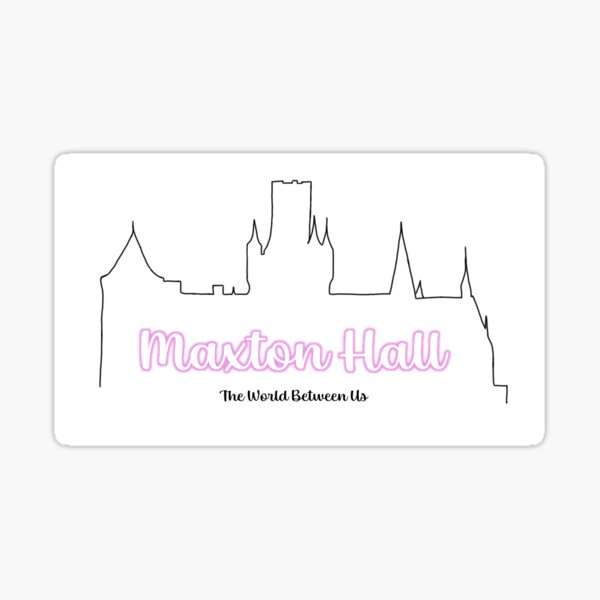"Maxton Hall Series" Sticker for Sale by fanmerchx | Redbubble