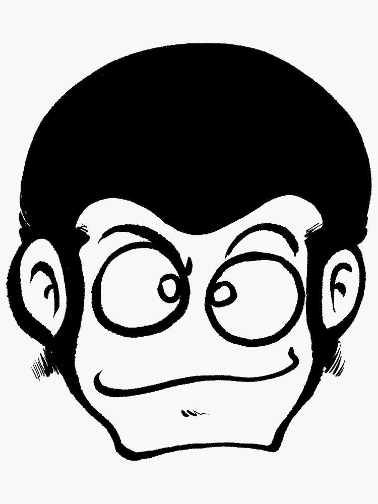 "Lupin III Calling Card Logo - 70's" Sticker for Sale by adozenfridays ...