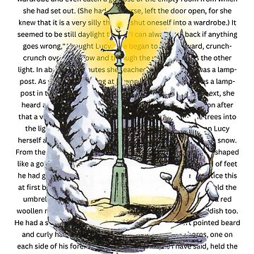 Narnia Lamp Post Illustration
