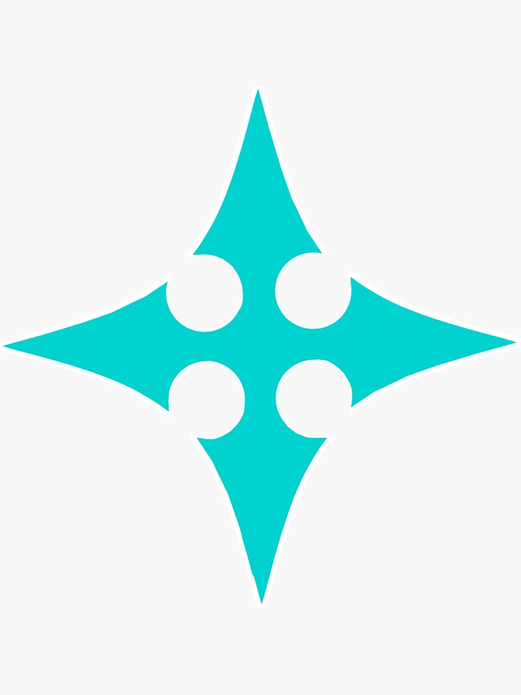 "Roxas Symbol Shirt Kingdom Hearts" Sticker for Sale by achiachi ...