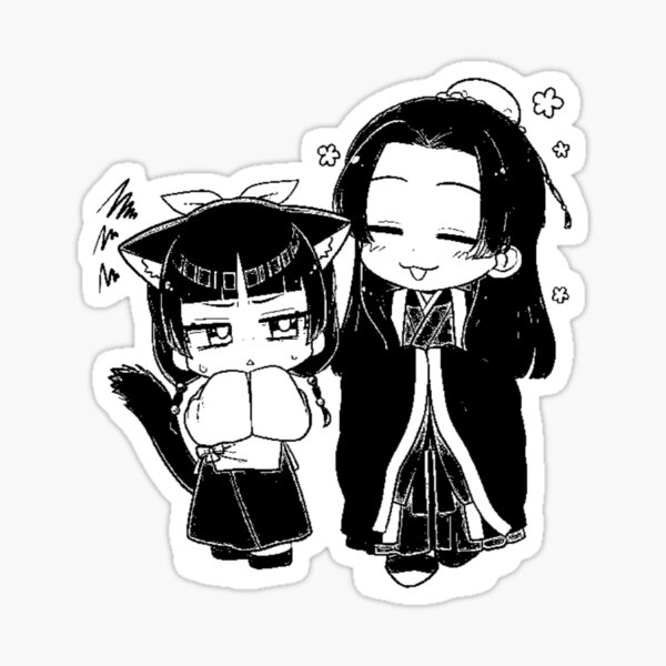"the apothecary diaries fanart characters" Sticker for Sale by Gbriel3 ...