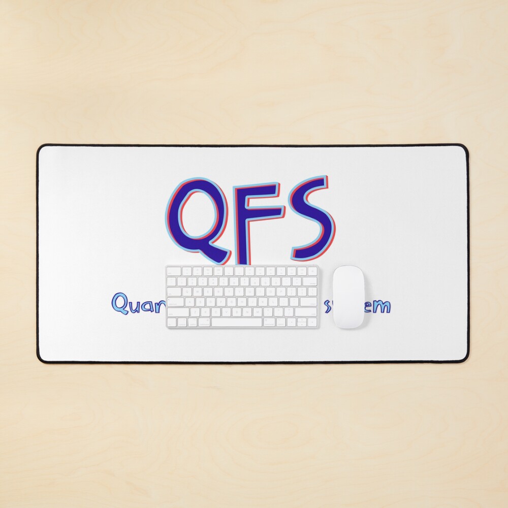 "QFS" Sticker by 0penvimark | Redbubble