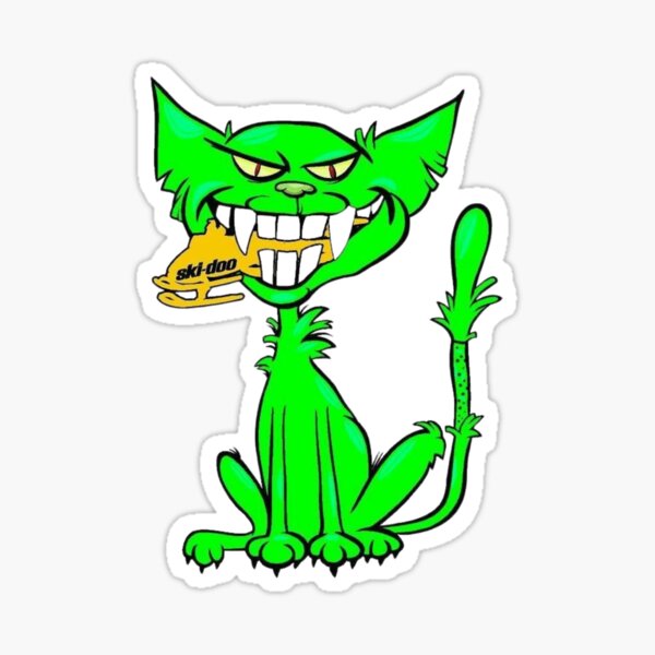 "Arctic Cat Sticker" Sticker for Sale by BadmintonArt | Redbubble