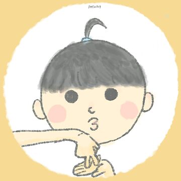 "About hand movement of the girl with sprout- fingers kneeling/一撮子的手部動作 ...