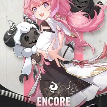 "Encore Character Poster - Wuthering Waves" Sticker for Sale by ...