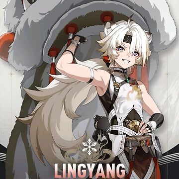 "Lingyang Character Poster - Wuthering Waves" Sticker for Sale by ...