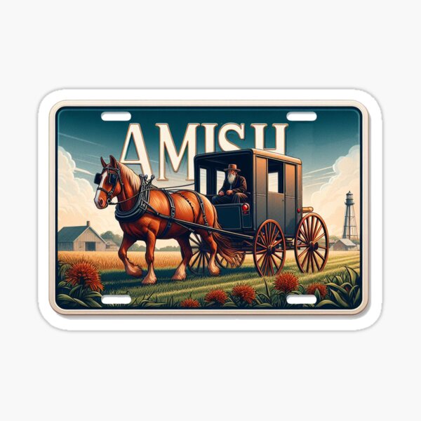 "Amish" Sticker for Sale by francous03 | Redbubble