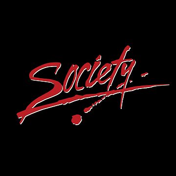 "Society logo" Sticker for Sale by Merch Research | Redbubble