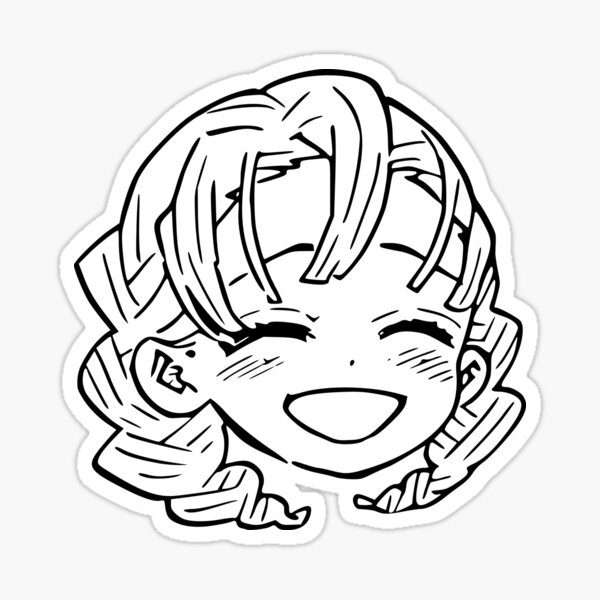 "Mitsuri Kanroji" Sticker for Sale by sandsgnn | Redbubble