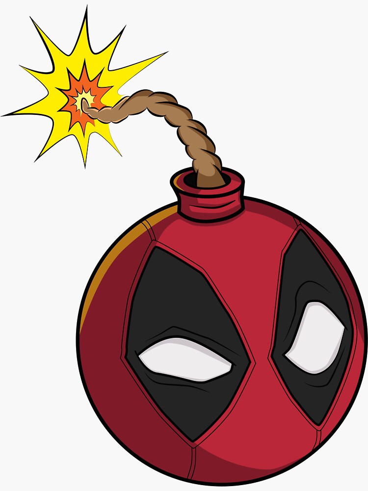 "Bomb Pool" Sticker for Sale by Gunter Borges | Redbubble