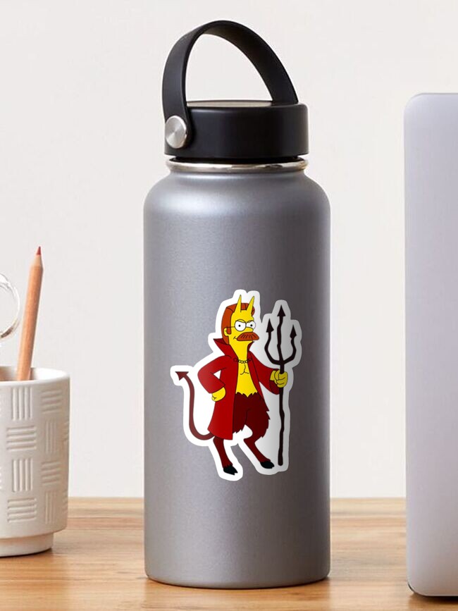 "Devil Flanders Treehouse of Horror" Sticker for Sale by SerranoImperi ...