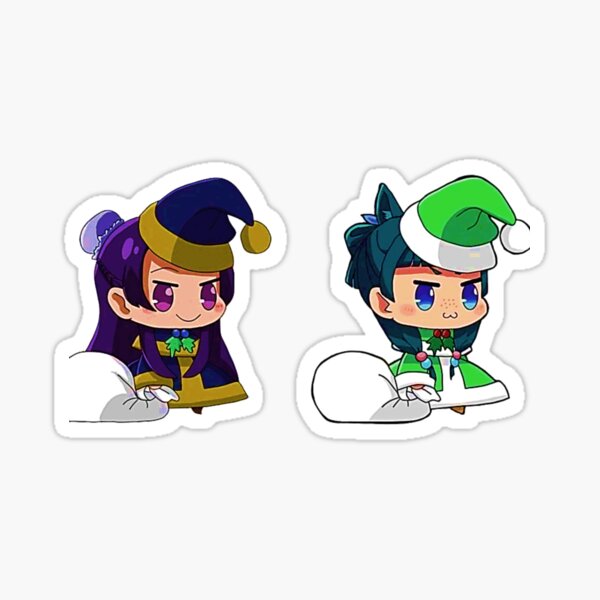 "the apothecary diaries fanart characters" Sticker for Sale by Gbriel3 ...