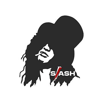 "Slash Silhouette" Sticker for Sale by NickTaroDesign | Redbubble