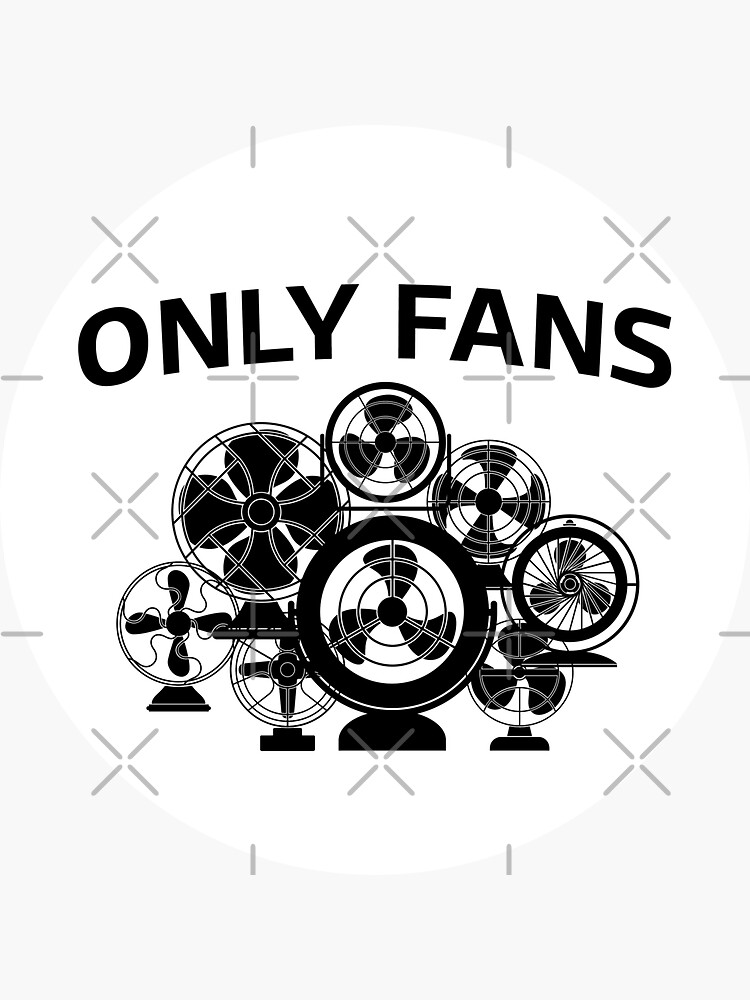 "Humor - ONLY FANS" Sticker for Sale by designdog | Redbubble