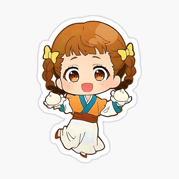 "the apothecary diaries fanart characters" Sticker for Sale by Gbriel3 ...