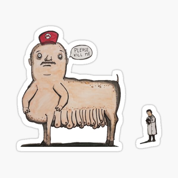 "Murio" Sticker by Deckard2097 | Redbubble