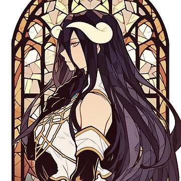 "Stained Glass Albedo" Sticker for Sale by SchellStation | Redbubble