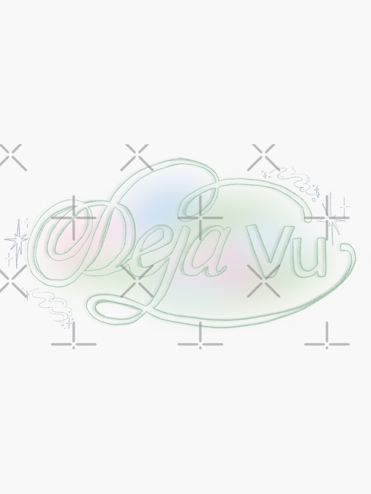 "txt deja vu" Sticker for Sale by hugbeom | Redbubble
