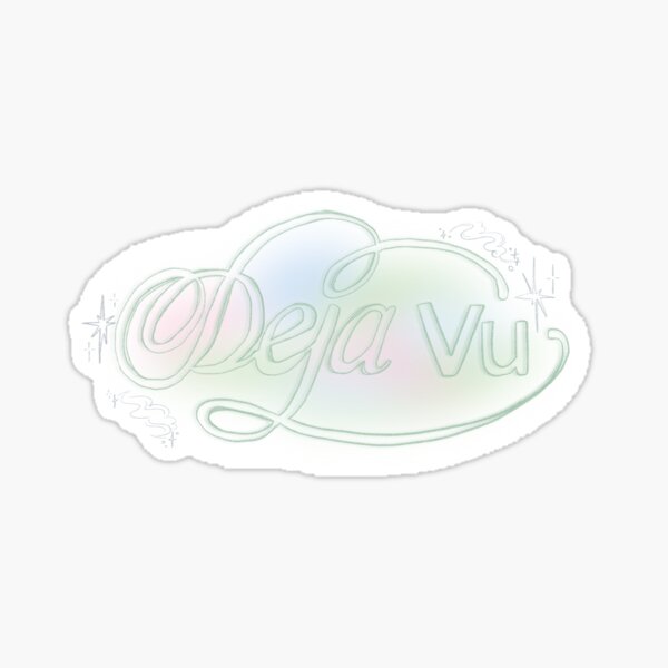 "txt deja vu" Sticker for Sale by hugbeom | Redbubble