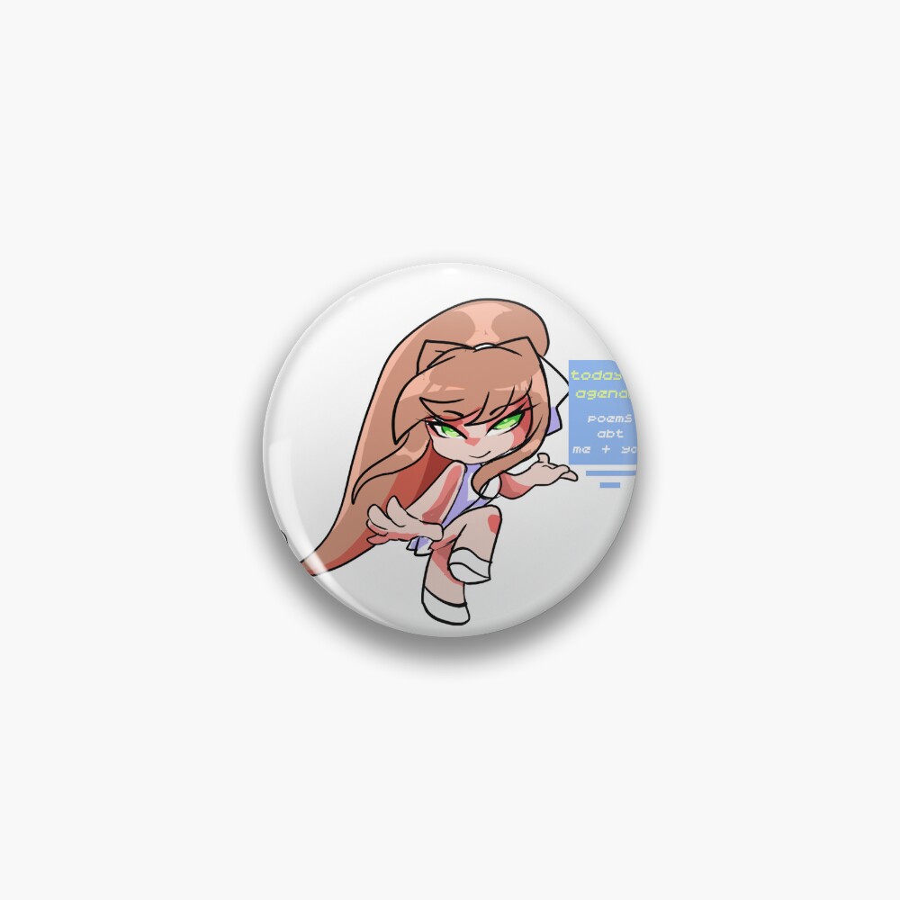 "DDLC Android Monika sticker set #2" Sticker for Sale by NyaTanni ...