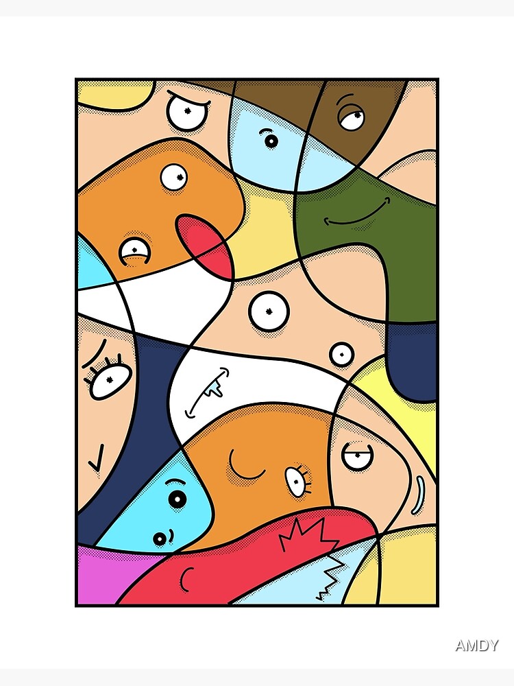 "Abstract C-137" Poster by AMDY | Redbubble