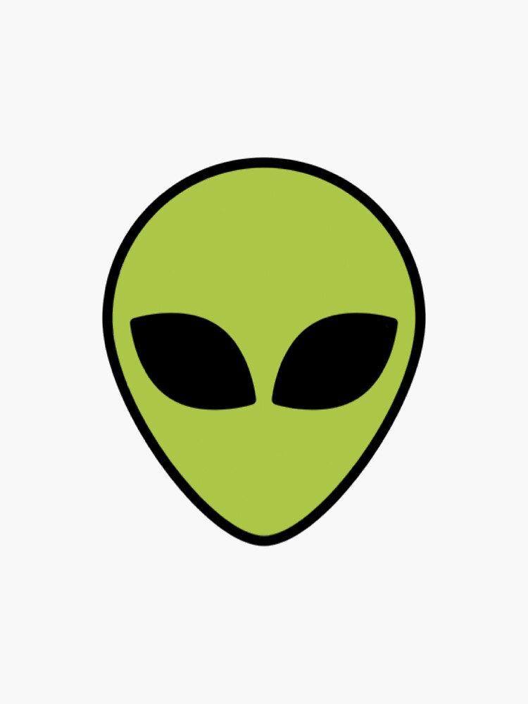 "Alien" Sticker for Sale by Giogenius | Redbubble