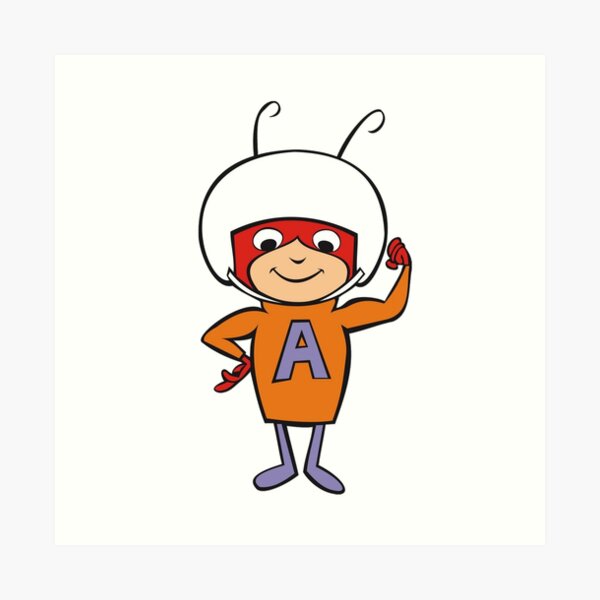 "Atom Ant cartoon" Art Print by GSunrise | Redbubble