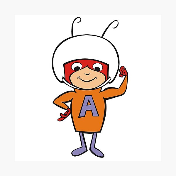 "Atom Ant cartoon" Photographic Print for Sale by GSunrise | Redbubble