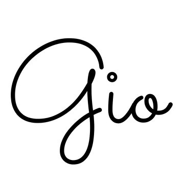 "Writing Gio Name Label" Sticker for Sale by NormadWorld | Redbubble