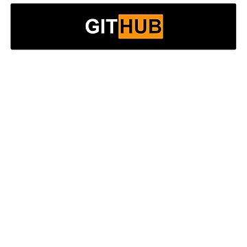 "Git Hub" Sticker by ArtMotionFlow | Redbubble