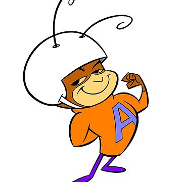 "Atom Ant pose" Essential T-Shirt for Sale by GSunrise | Redbubble