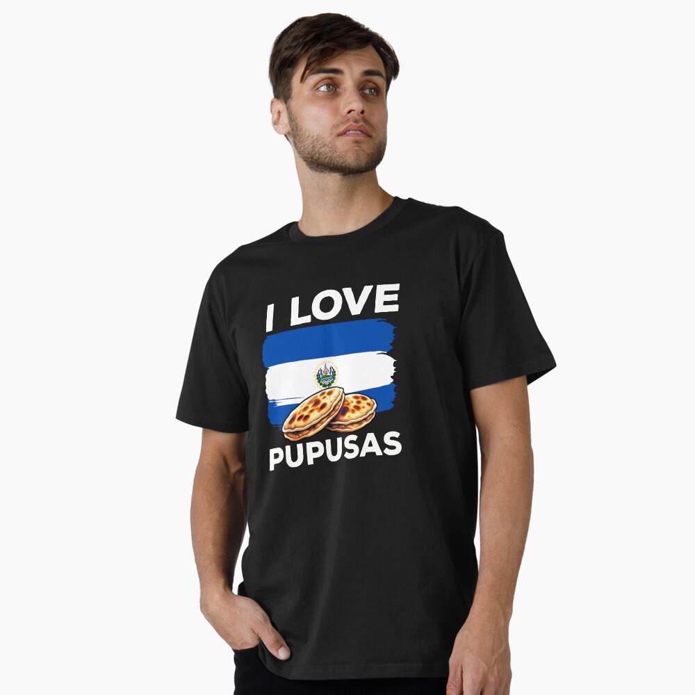 "I Love Pupusas El Salvador Flag" Sticker for Sale by DetourShirts ...