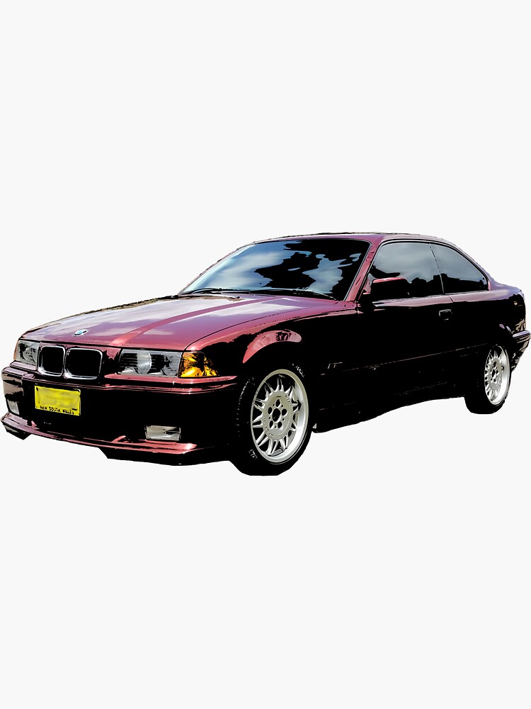 "E36" Sticker by wiredape | Redbubble