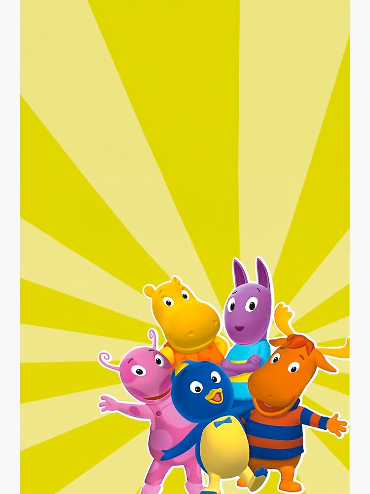 "Pablo Backyardigans" Sticker for Sale by IchibiDesign | Redbubble