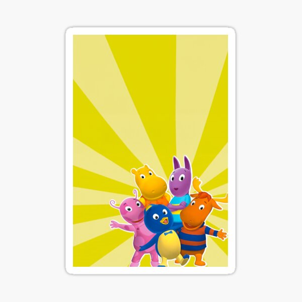 "Pablo Backyardigans" Sticker for Sale by IchibiDesign | Redbubble