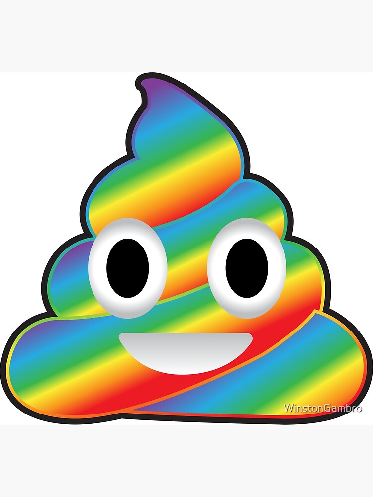 Rainbow Poop Wallpaper