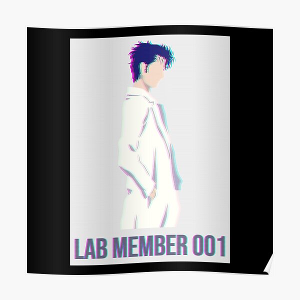 "Lab Member 001" Poster for Sale by mapreduce | Redbubble