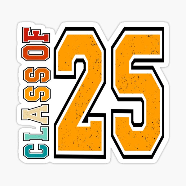 " Class of 2025 seniors,congratulation graduation class gifts" Sticker ...