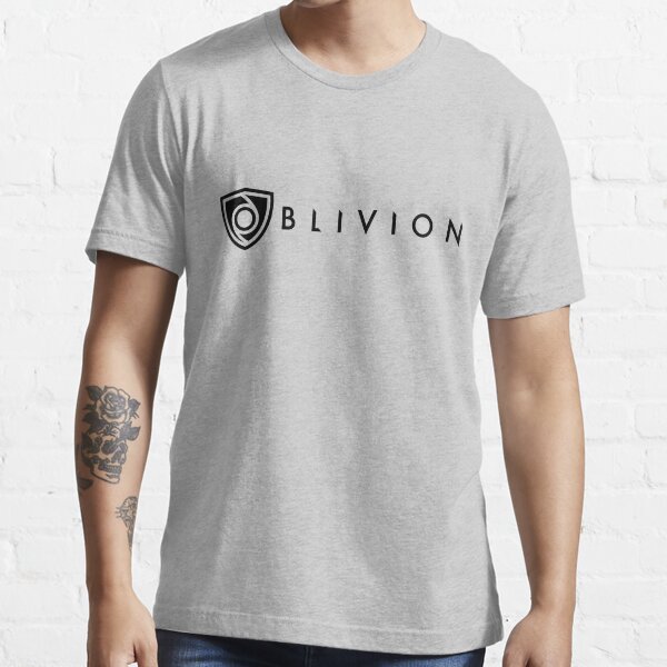 "Oblivion PvM - Black Logo and Lettering" T-shirt for Sale by ...