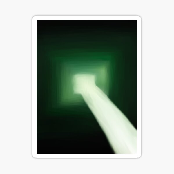 "Emerald" Sticker for Sale by ilconiglionero | Redbubble