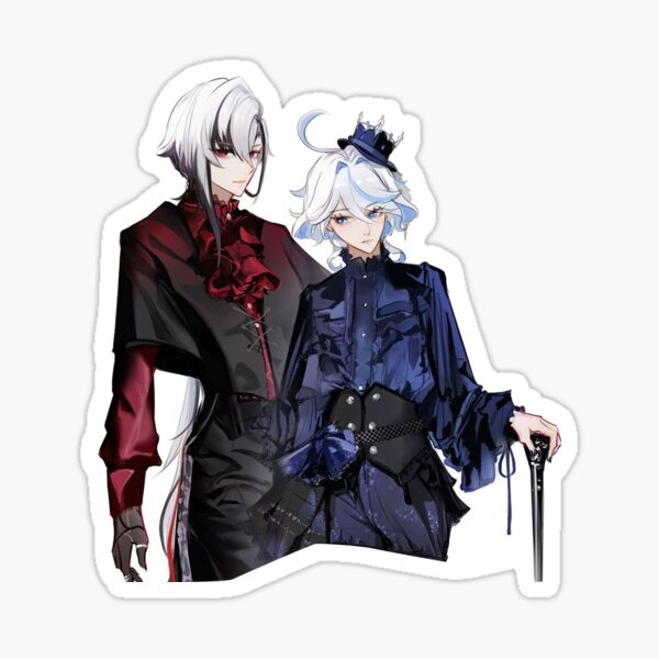"arlefuri genshin" Sticker for Sale by SmithDarius | Redbubble