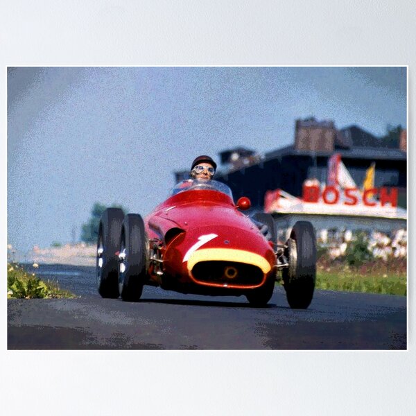 "Juan Manuel Fangio winning the 1957 German Grand Prix and his 5th ...