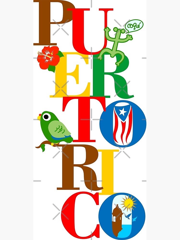 Puerto Rico Alphabet