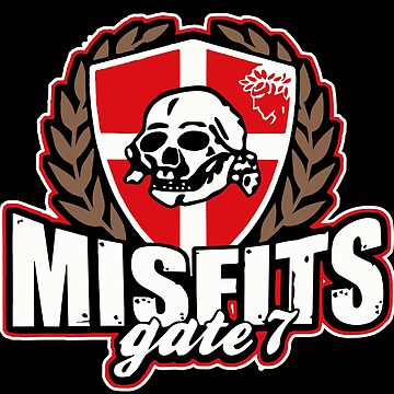 "gate 7 misfits" Sticker by lounesartdessin | Redbubble