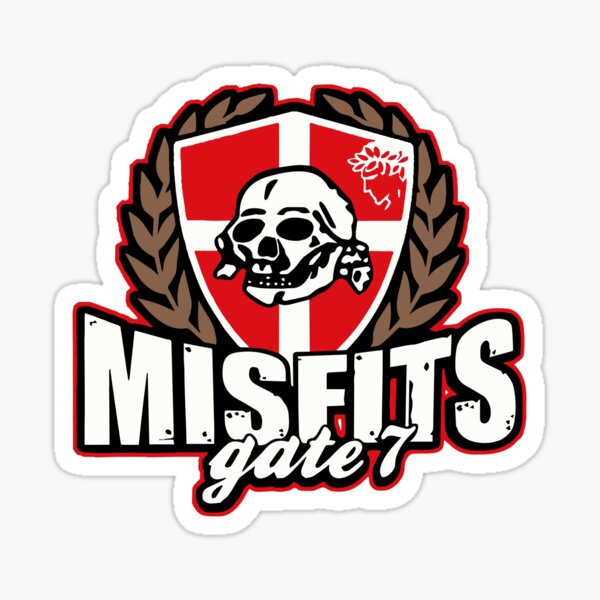 "gate 7 misfits" Sticker by lounesartdessin | Redbubble