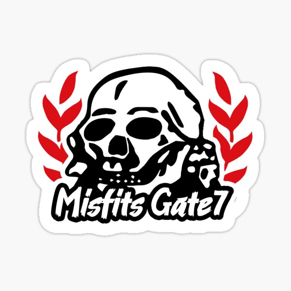 "gate 7 misfits" Sticker by lounesartdessin | Redbubble