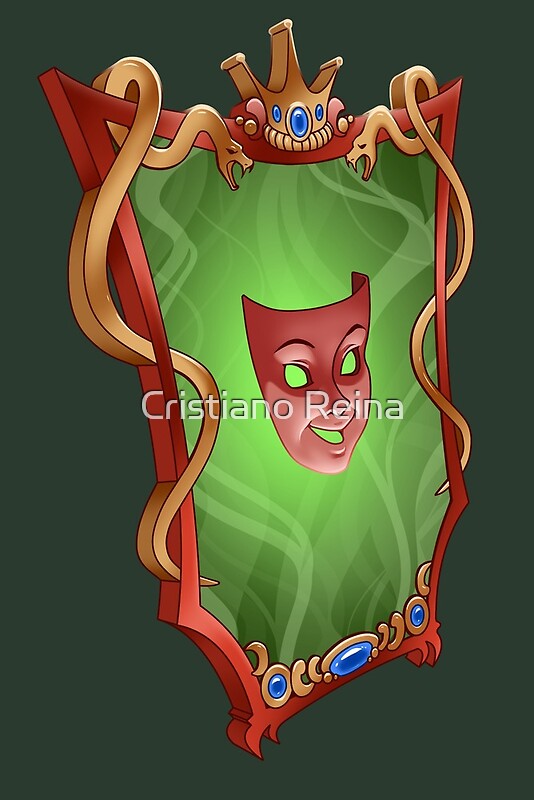 "Mirror of erised" by Cristiano Reina | Redbubble