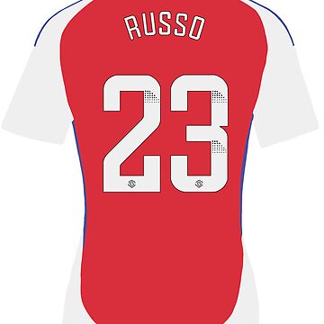 "Alessia Russo 2024/2025 Arsenal Home kit" Sticker for Sale by ...