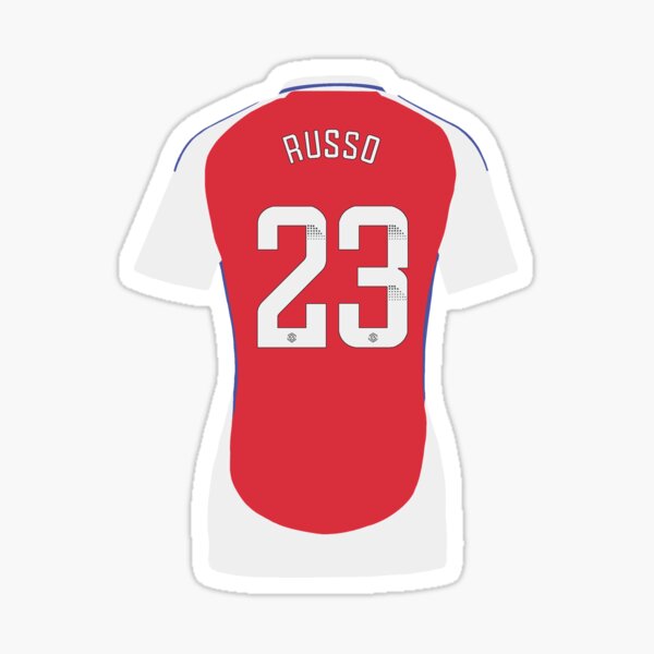 "Alessia Russo 2024/2025 Arsenal Home kit" Sticker for Sale by ...
